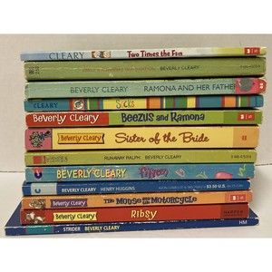 Other | Lot Of 12 Beverly Cleary Childrens Books Ramona Ralph Emily ...